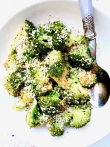High Protein Sides: Broccoli with Hemp | Vegan Chickpea